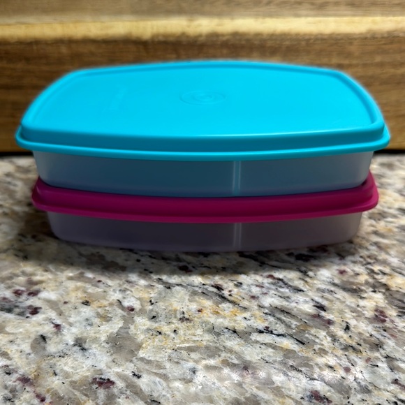 Tupperware | Storage & Organization | Tupperware Blue And Purple ...